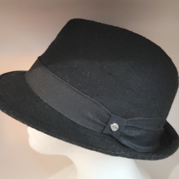 Stetson | Accessories | Stetson Allamerican Black Short Brim Wool Blend ...